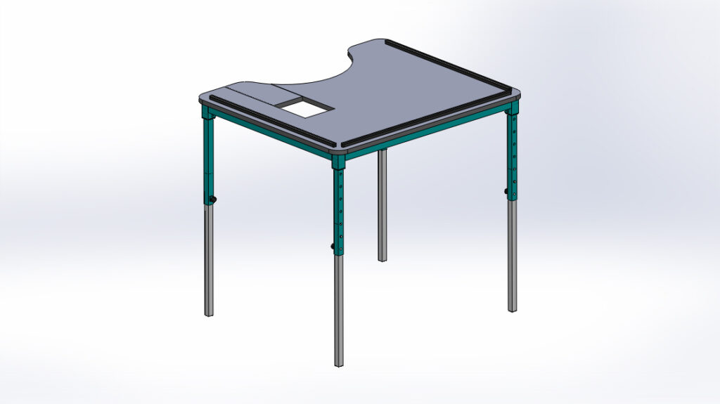 Drive in Wheelchair Table - CAP Furniture